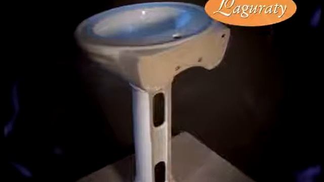 Раковина тюльпан Laguraty B320 с пьедесталом