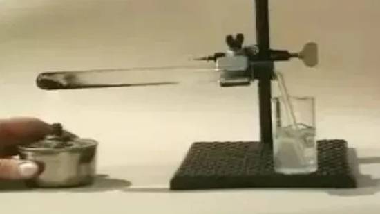 Органическая химия. Качественное обнаружение углерода и водорода в органическом веществе