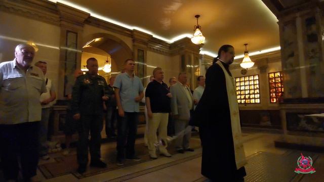 "Афганская гильза памяти" из Санкт-Петербурга передана в Крипту Храма всех Святых Минска