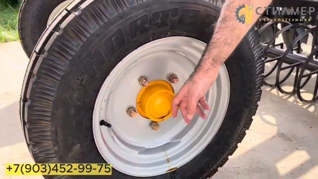 Тележка дисковой бороны Стилмер - конструктив и особенности