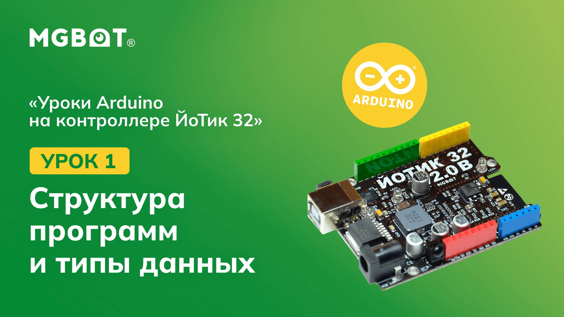 Урок 1. Структура программ и типы данных