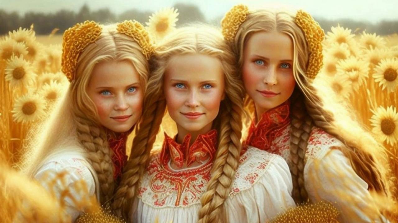 Русские женщины - главное сокровище России!