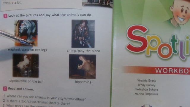 3 класс Английский в фокусе стр.146 Чтение текста с заданием Театр Дурова в Москве