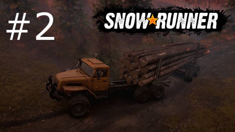 Игра "SnowRunner". Серия 2