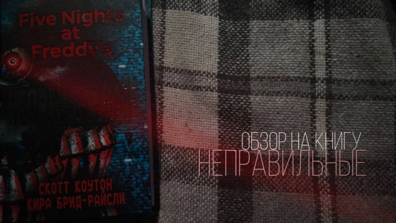 ОБЗОР КНИГИ "НЕПРАВИЛЬНЫЕ"❌🐻| ОБЗОР ФНАФ КНИГ; 2ч.