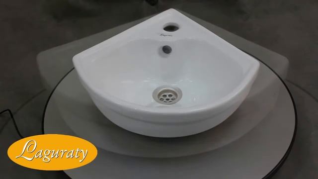 Угловая раковина для ванной, кухни и туалета Laguraty K30