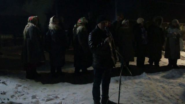 Ёлка в Тоскаево 31 декабря 2014 года