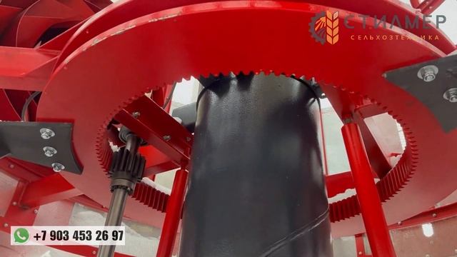 Ворошилка мобильной зерносушилки ТКМ OZSU