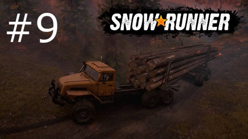 Игра "SnowRunner". Серия 9