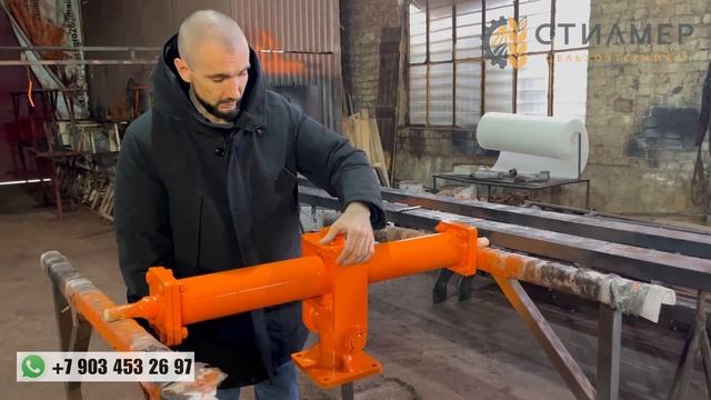 Прицепное устройство дискового лущильника СТИЛМЕР