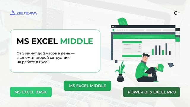 Microsoft Excel с нуля до PRO