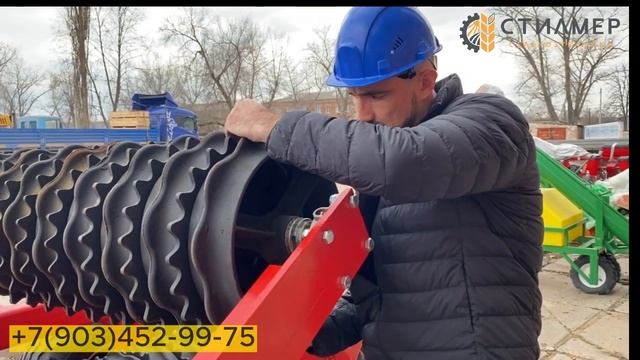 Обзор кольчато-зубчатого катка ККЗ-6 Агроград