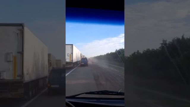 После п. Богучар в сторону Ростова