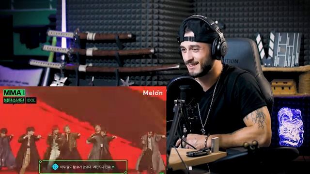 Реакция BYAKKO 9T.n. на BTS "IDOL"