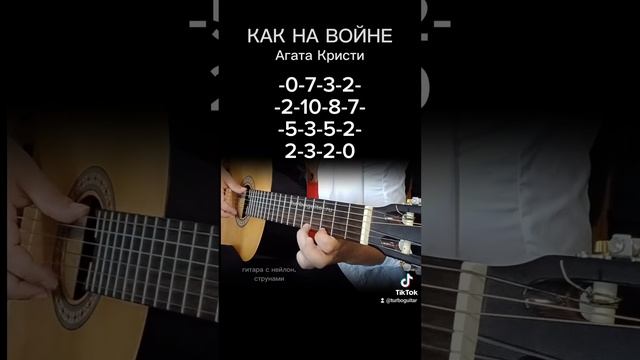 Я НА ТЕБЕ, КАК НА ВОЙНЕ - Агата Кристи | на одной струне