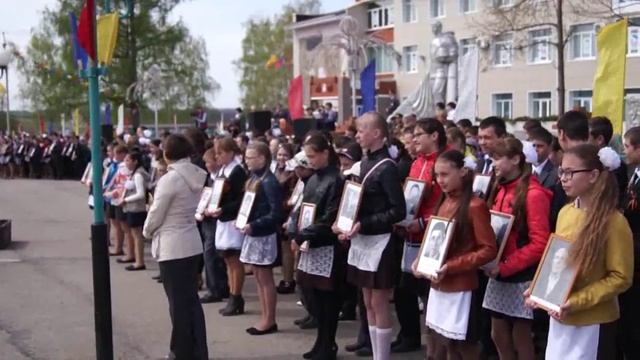 День Победы в с. Яльчики 9 мая 2015 года