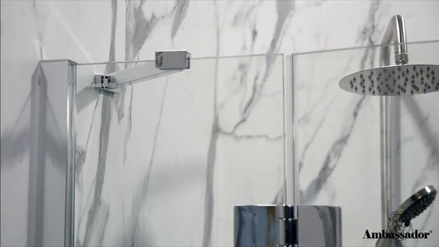 Душевой уголок Ambassador Diamond 12011101 90x90 см