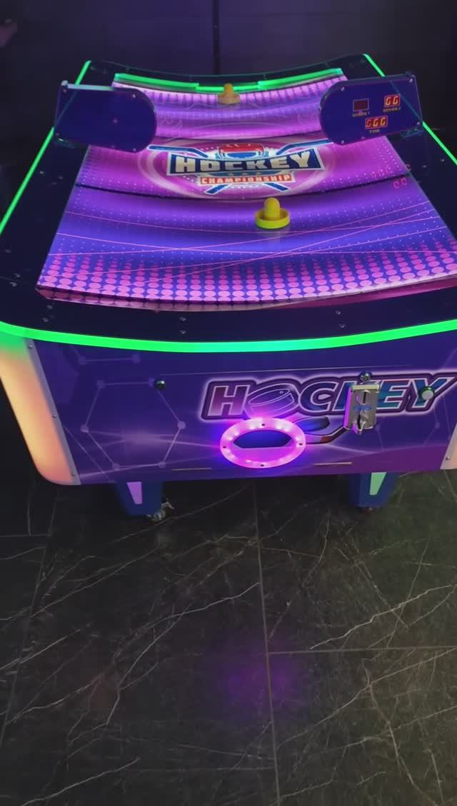 Аэрохоккей с изогнутым полем (213 х 117 х 104 см)