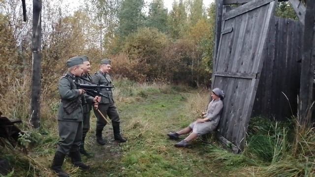 Момент из военного кино. Ольга Ламонова