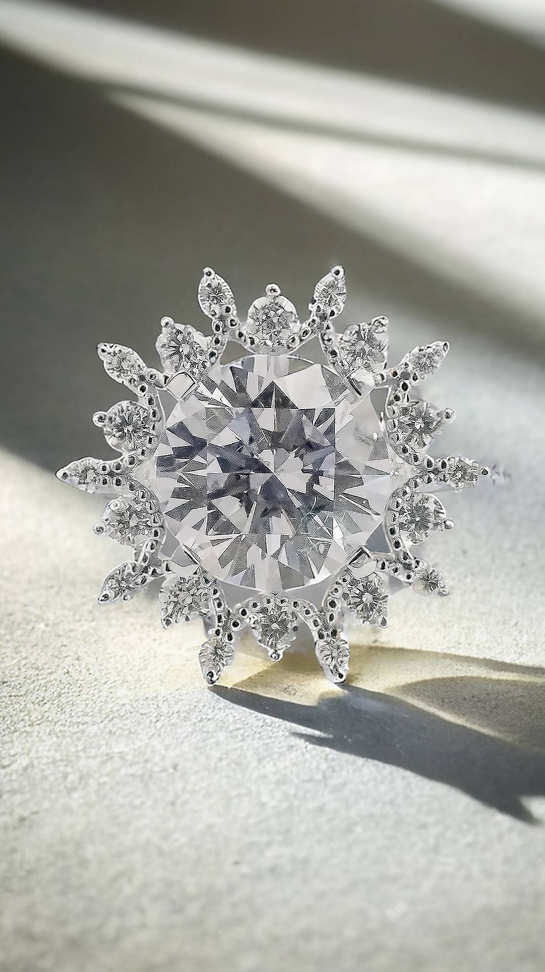 Кольцо с бриллиантами #кольцо #бриллиант #ювелирныеизделия