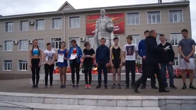 Итоги легкоатлетического пробега в селе Яльчики 9 мая 2017 года