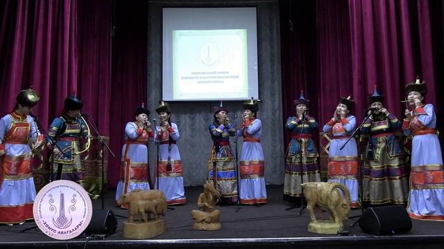 Ансамбль «Тыва кызы». I Республиканский конкурс хомусистов «Мелодии хомуса».