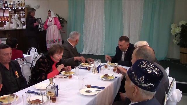 Чествование ветеранов тыла в спортбаре села Яльчики 30 сентября 2019 года