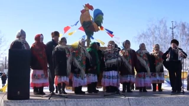 Тоскаево на проводах зимы в Яльчиках 9 марта 2013 года