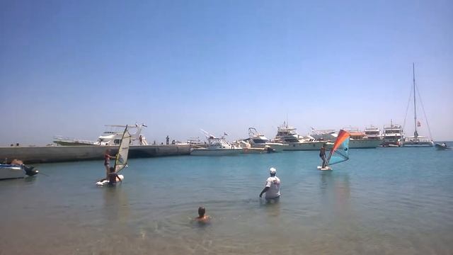 ЕГИПЕТ Marriot Red sea - WINDSURFING - Андрей & Виталий :)