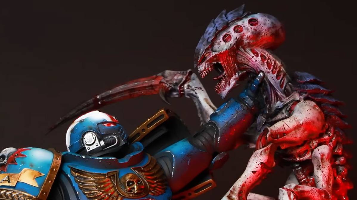 Sergio Calvo - Warhammer 40000 diorama