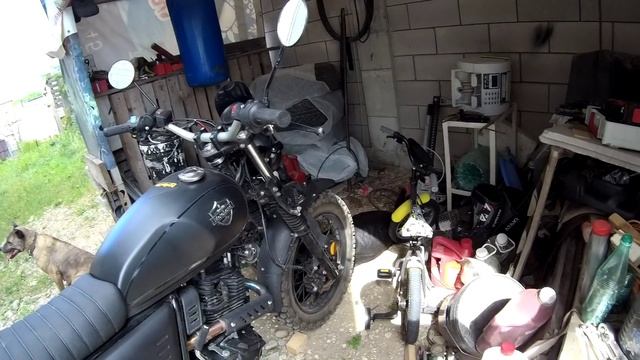 Motoland Legend 250 - мелкие неприятности и звезда на 14. (16+)