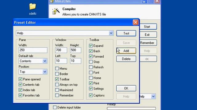 Как создать справочник в формате chm часть 2