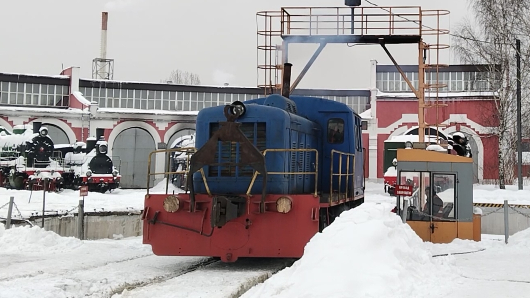 Манёвры ТГК2 - 8551 по территории Депо „Подмосковной".
