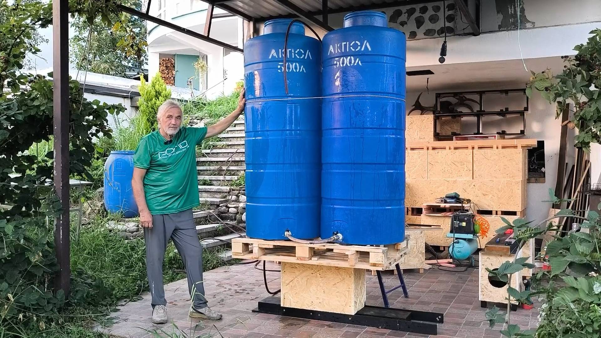 Видео №4 - Испытание блока. Система легкого домостроения DOMO. Построй свой дом легко