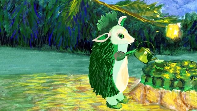 Мультклип Зеленый Ёжик