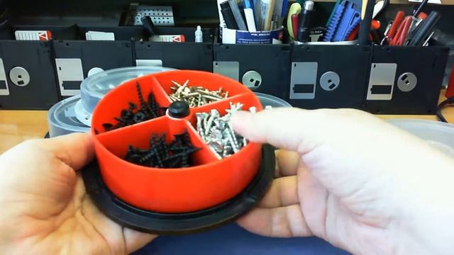 Сортовик из боксов для CD