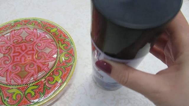 Роспись тарелки! Мастер класс!