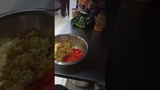 #обед на работе/ #ем из тазика