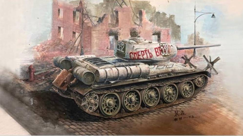 Средний танк Т-34/85 завода №183 Осень 1944 года (Обзор)