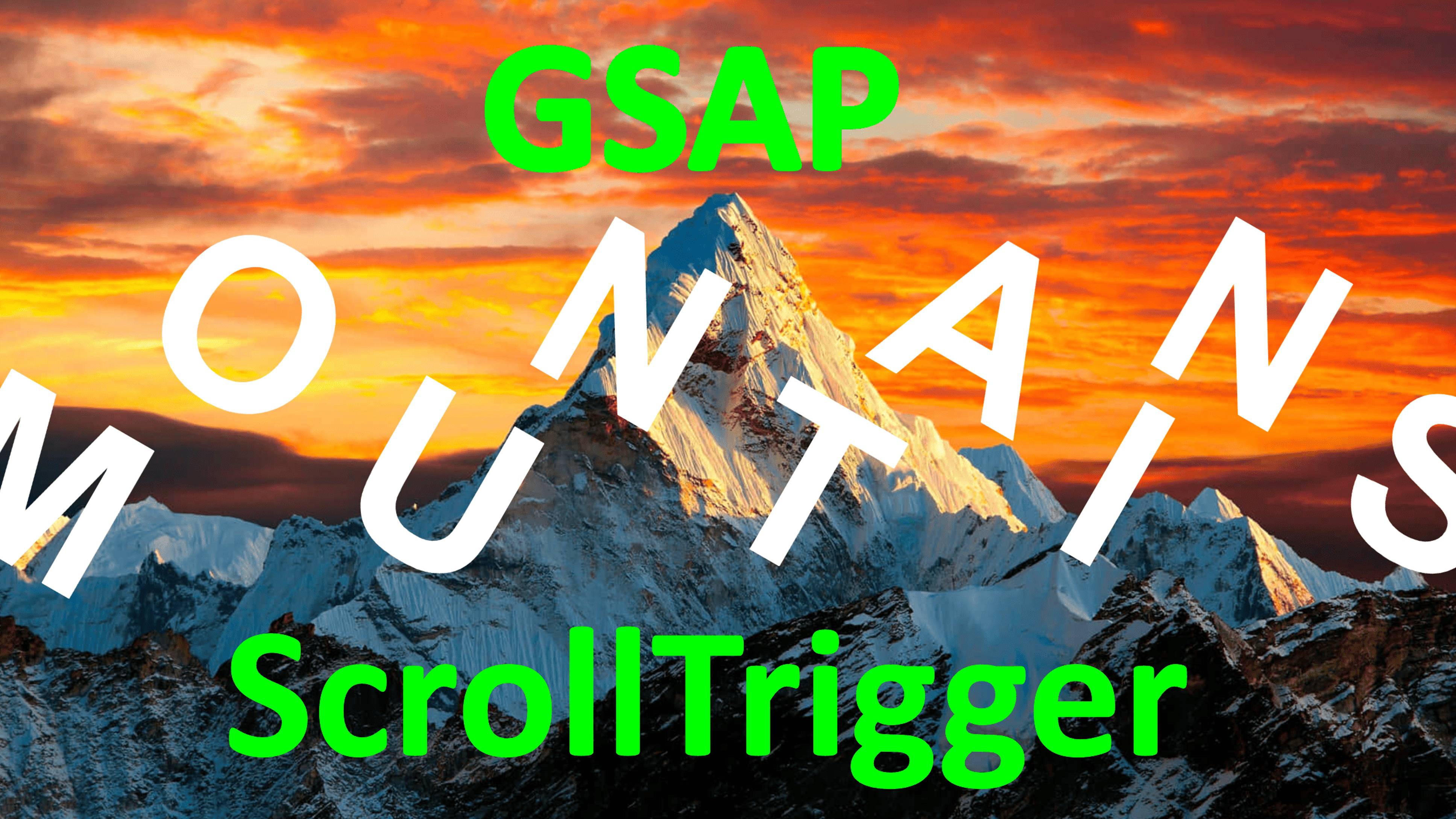 Анимация на скролл с помощью #js #gsap. Плагин ScrollTrigger