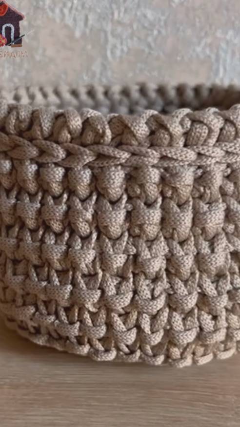 Как корзинку я вязала за секунды рассказала