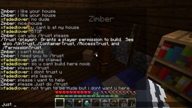 Minecraft CREEPYPASTA_ The Stalker, 2nd Encounter