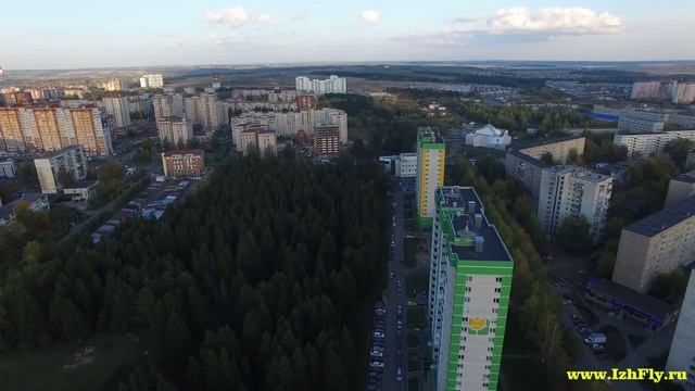 Аэросъемка Ижевск 4k-видео. Студия IzhFly.ru