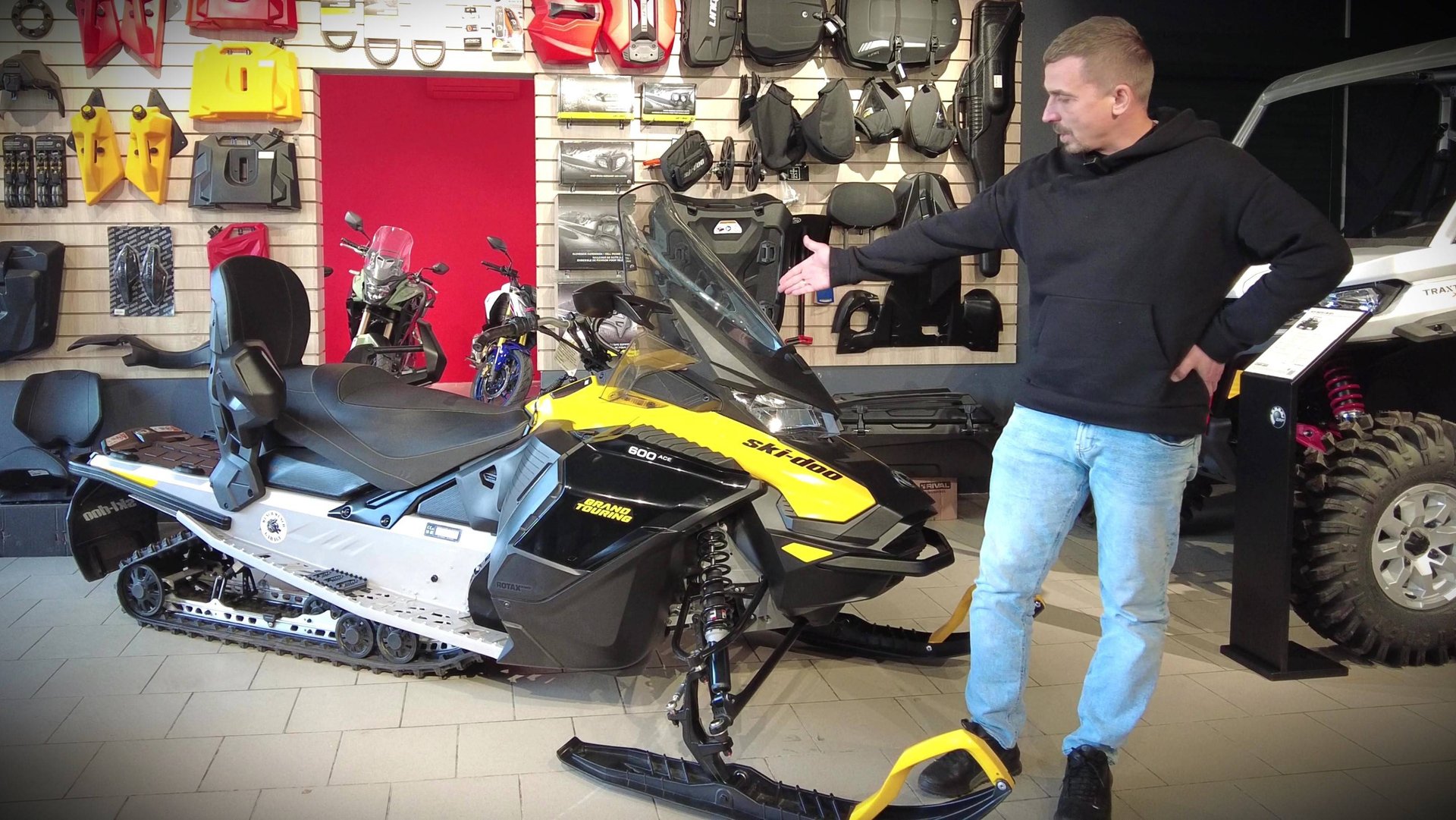 2024 Ski-Doo GRAND TOURING 600 ACE - лучший турист для долгих путешествий