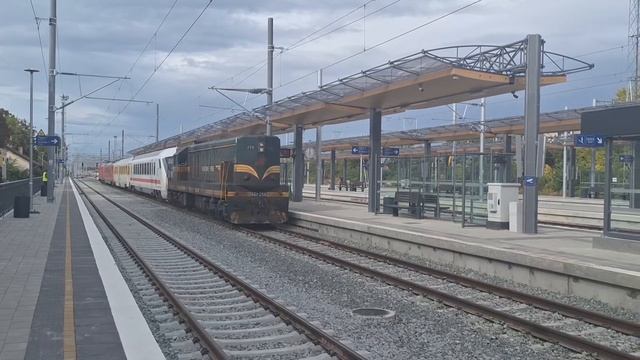 Испытания Нового Скоростного Поезда в Сербии