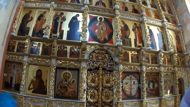 Свияжск.Уникальные фрески Успенского собора. Скорбященский храм.