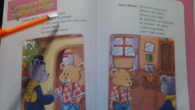 2 класс Английский в фокусе стр.40,41 Модуль 1 Сказка Городская мышь и сельская мышь 1 часть