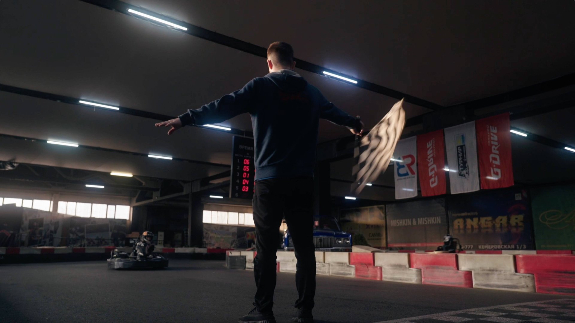 Газпром Смазочные материалы - соревнования по картингу SDE