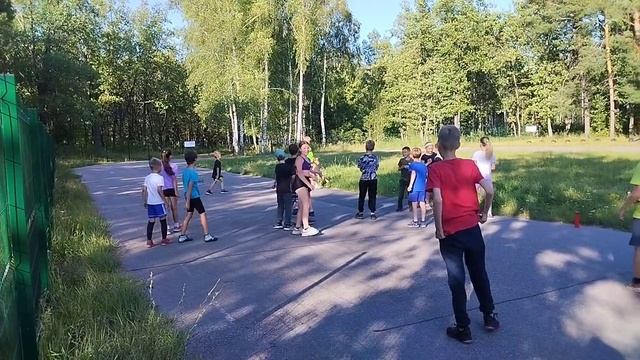 20.07.2023 Биатлонная тренировка в лесу