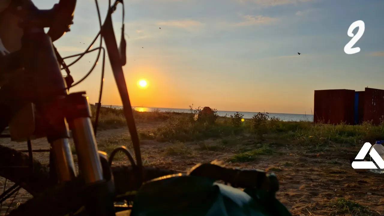 Вело-путешествие по Крыму с детьми. Часть 2. От Азовского до чёрного моря.